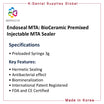 Endoseal MTA bioceramic sealer – K-Dental Supplies Global